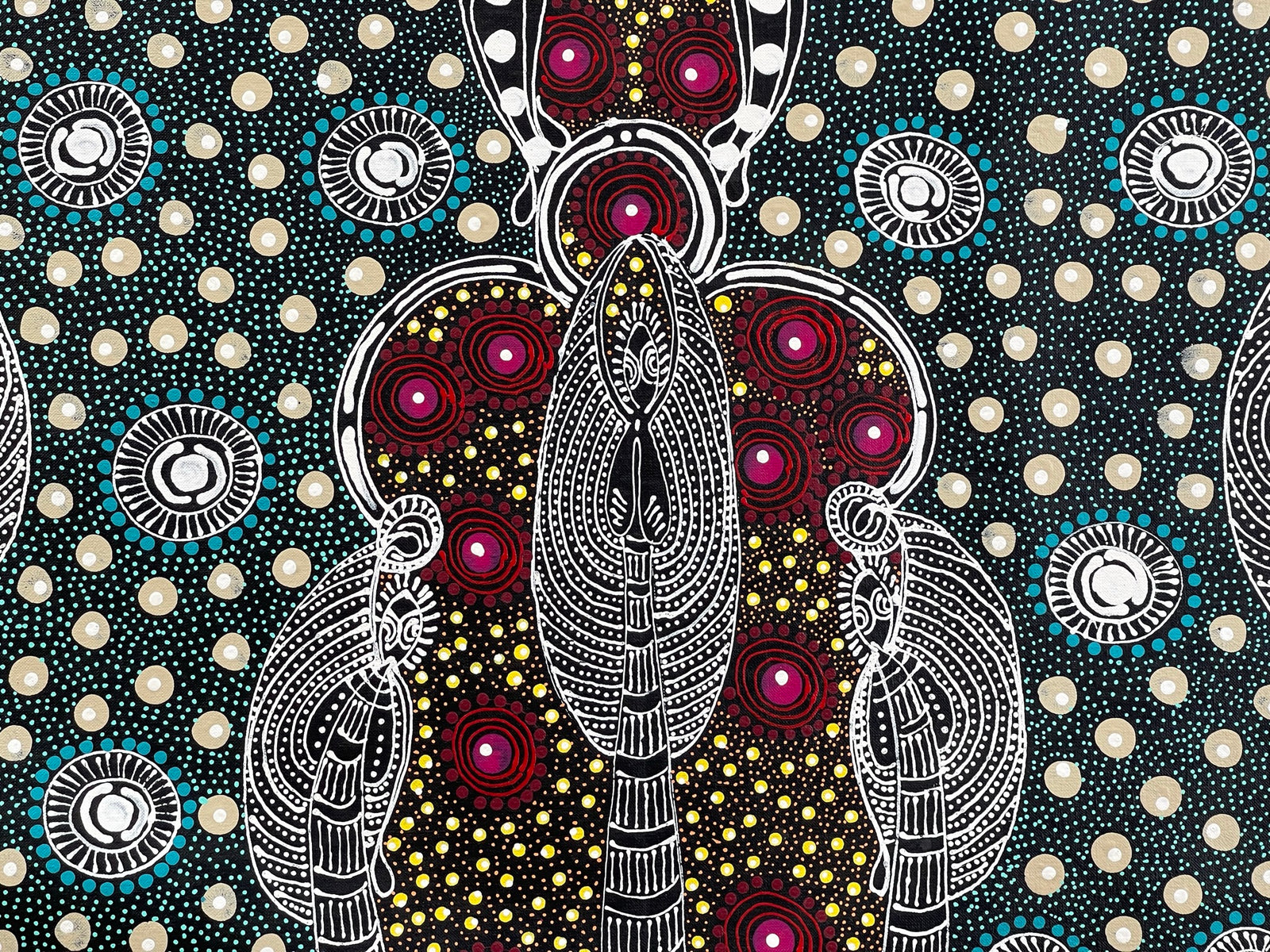 Aboriginal Art by Colleen Wallace Nungarray | Raintree Art