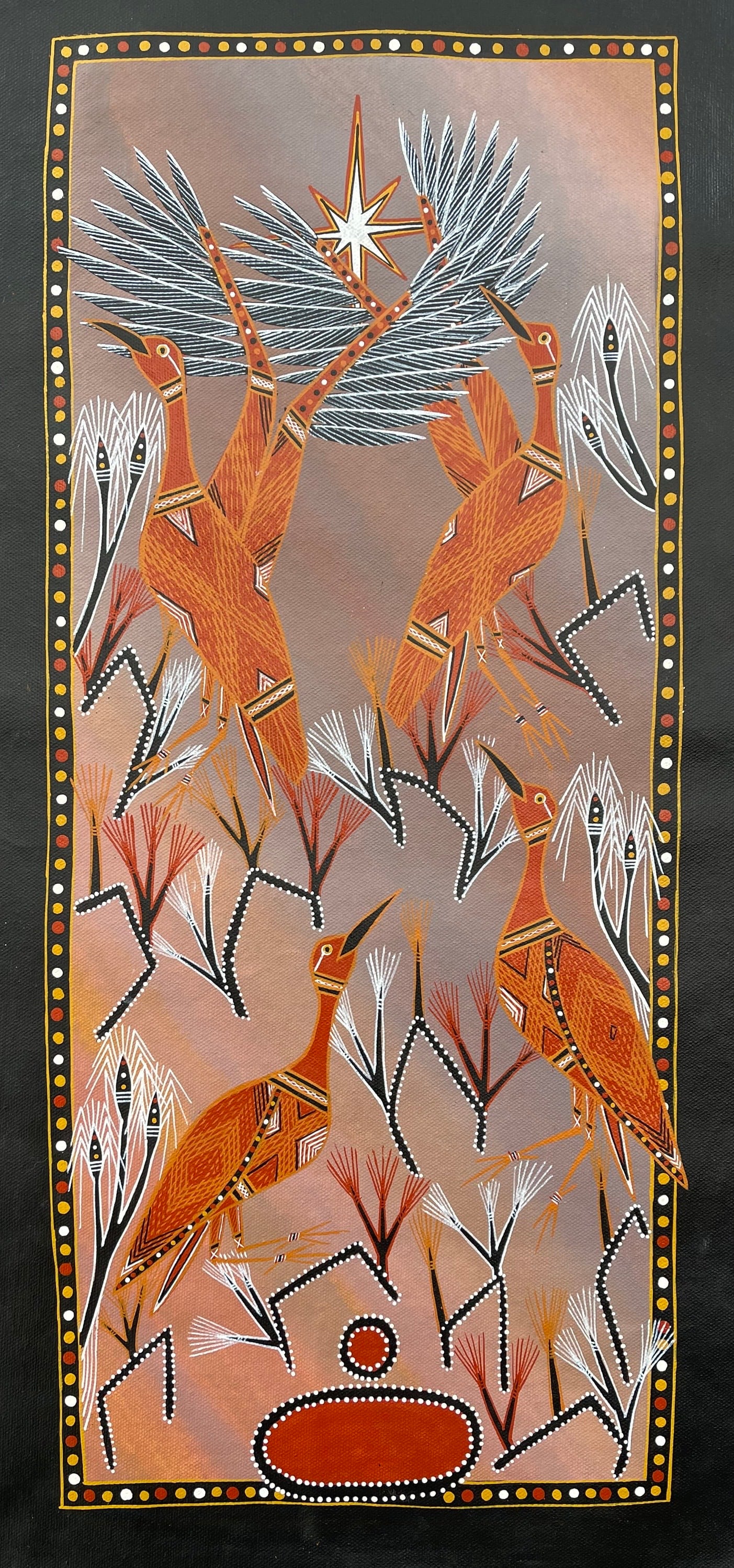 Bolda Early Morning in Bat-Luk (Stone Kantri) Brown Art | Medium ...