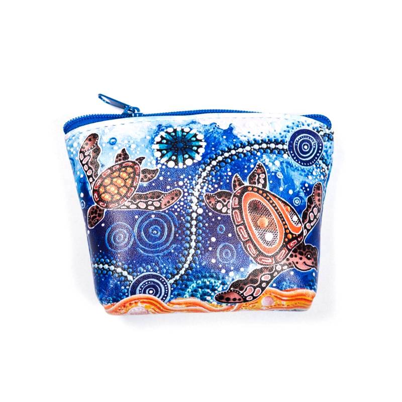 Coin Bag - Chern'ee Sutton (Turtles) | Aboriginal Art Giftware