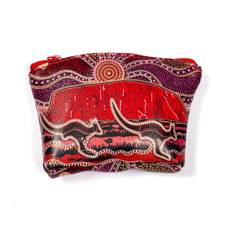 Coin Bag - Danny Eastwood (Uluru) | Aboriginal Art Giftware