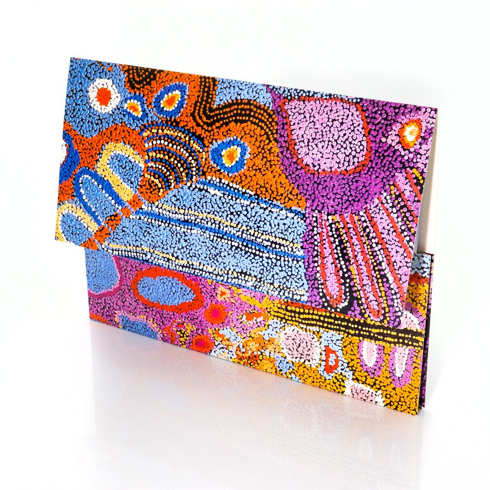 Document Wallet - Andrea Adamson | Aboriginal Art Giftware