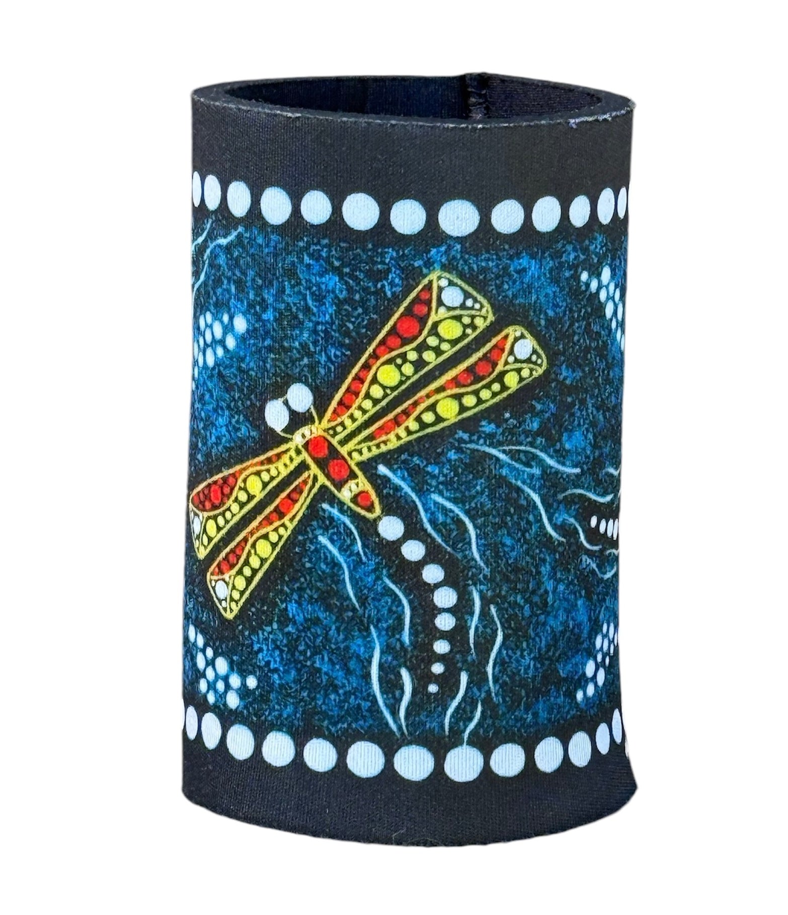 Christine Rowan Boomerangs Can Cooler | Aboriginal Gifts