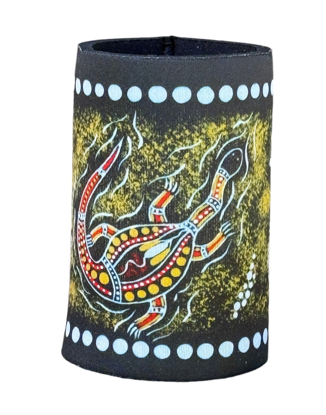 Christine Rowan Goanna and Eggs Can Cooler | Aboriginal Gifts