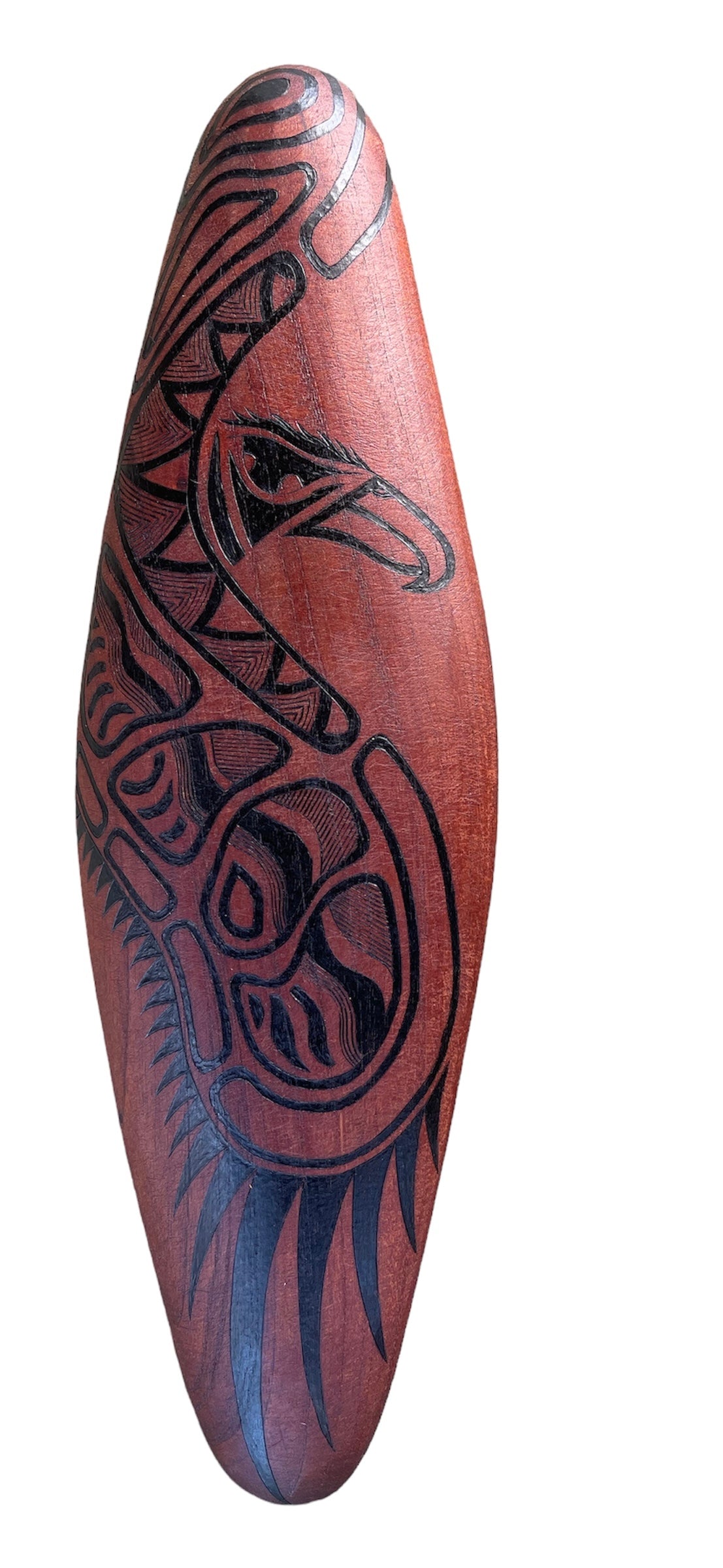 Wall Shield Small Wide - Bunjil The Wedge Tail Eagle - Mick Harding