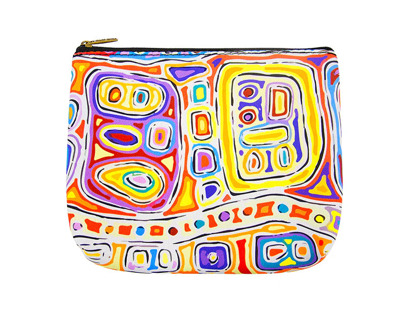 Make Up Bag - Felicity Robertson | Aboriginal Art Giftware