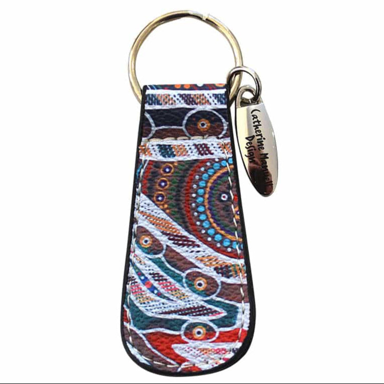 Key tag - Family Love by Mim Cole | Aboriginal Art Giftware