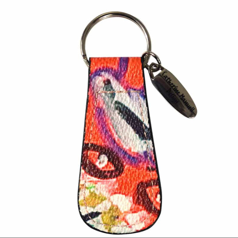 Key tag - Spring Country by Maureen Thompson | Aboriginal Art Giftware