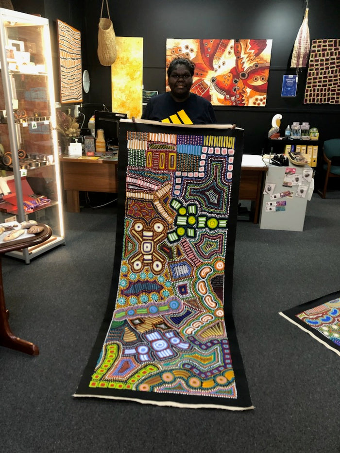 Pacinta Turner My Country, Wallaby Tracks Multicoloured Artwork | Extra ...