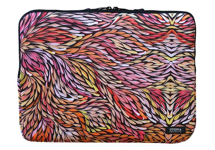 Australian Aboriginal Art Laptop Sleeve - Sacha Long