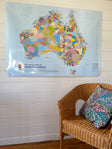 The AIATSIS Map of Indigenous Australia - Laminated language map