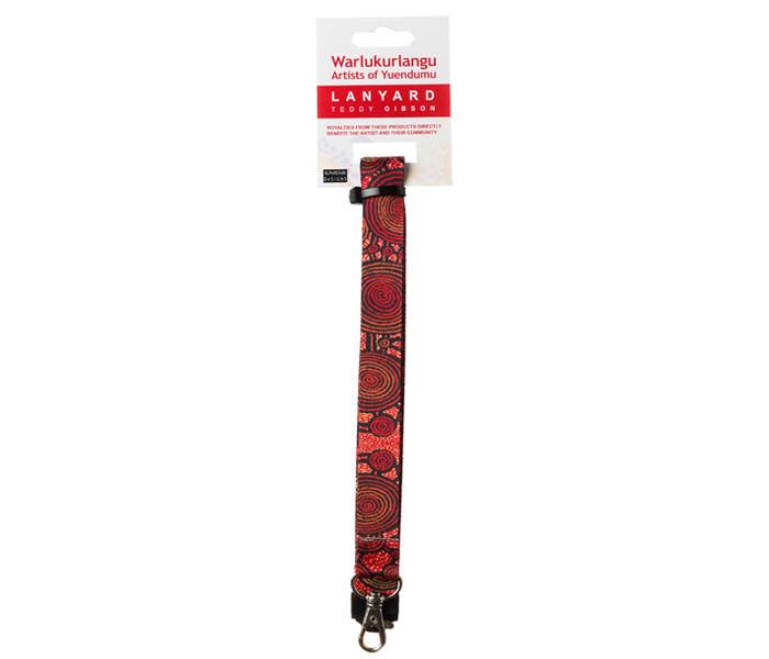 Lanyard - Teddy Gibson from Warlukurlangu Art | Aboriginal Art Lanyard